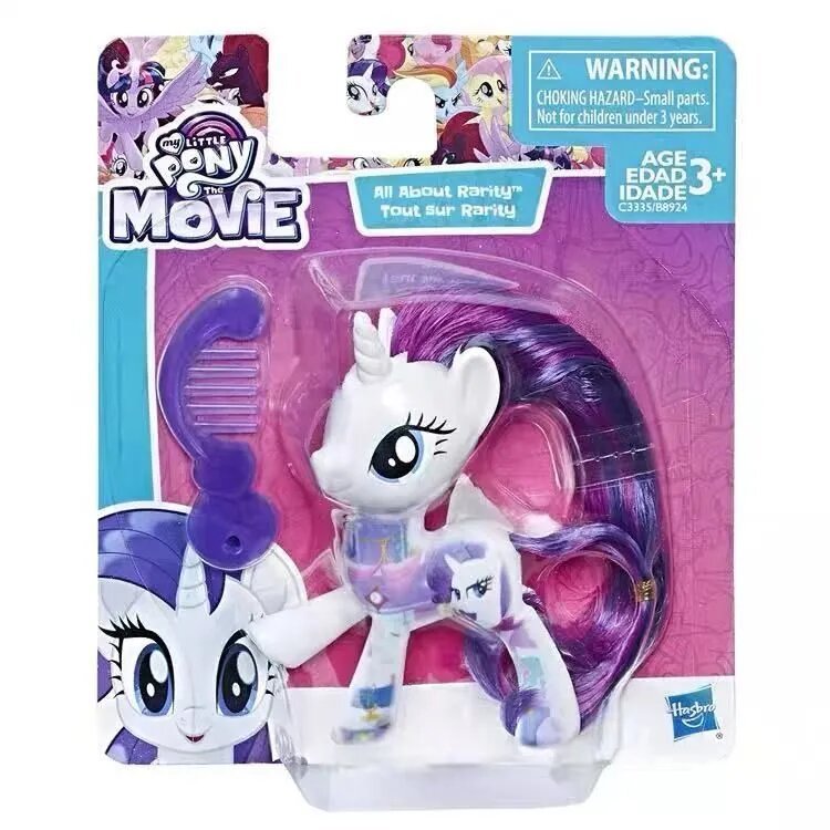 Фигурка пони Hasbro My Little Pony Rarity 12см6см8см