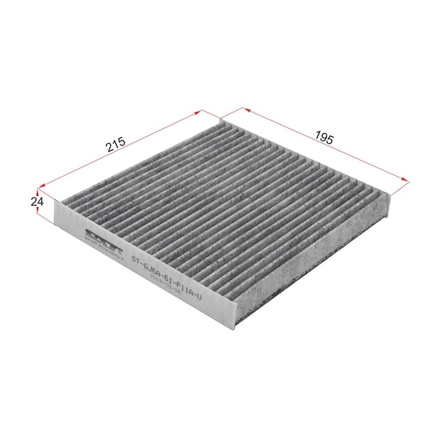 Фильтр салона MAZDA 6 07- DEMIO DY# 02-07 CX-7 06- DODGE CALIBER 06- угольный, SAT ST-GJ6A-61-P11A-U