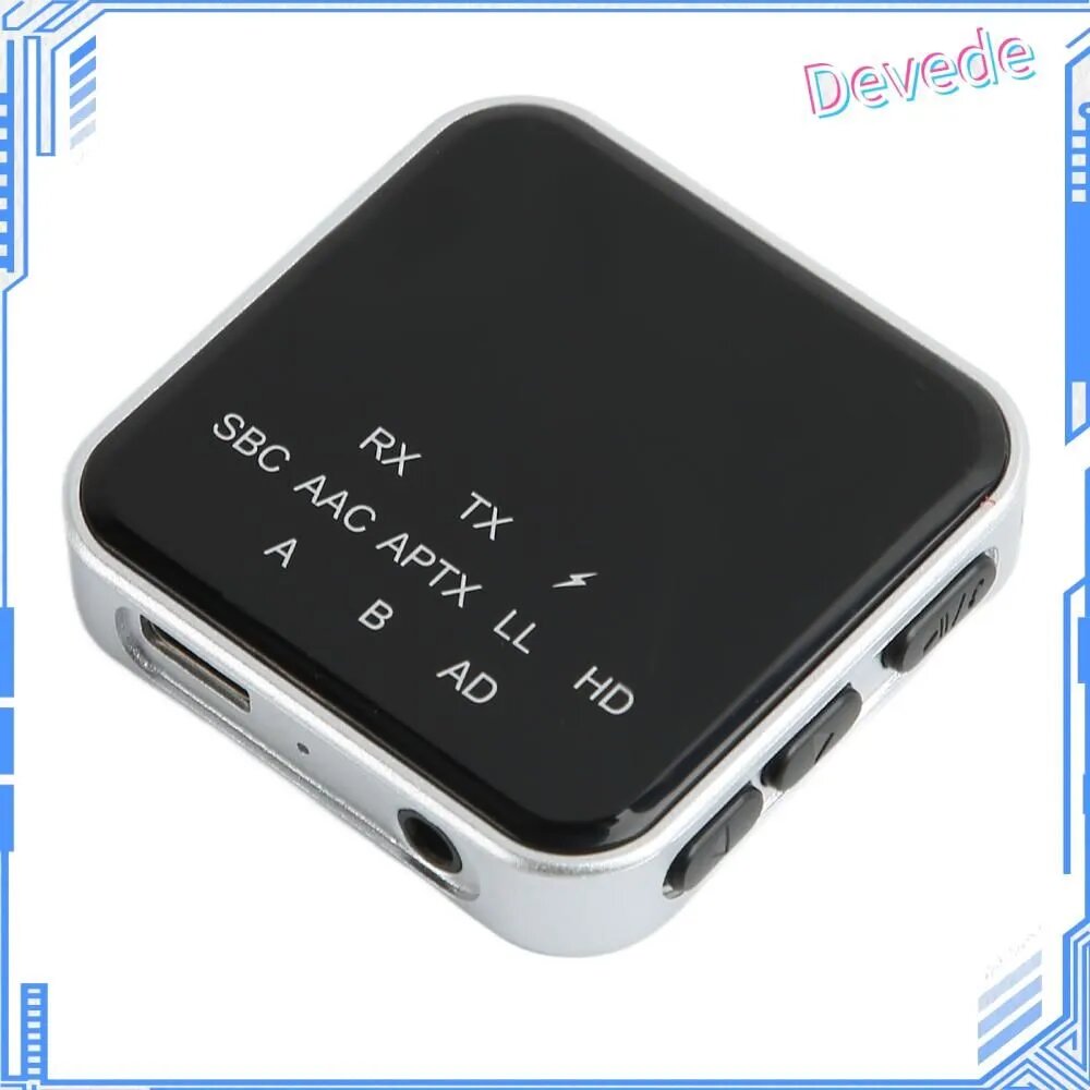 Bluetooth Transmitter Receiver, низкая задержка, для подключения колонок и наушников