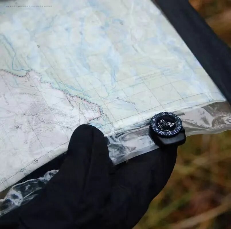 Компас SUUNTO Портативный мини-компас для путешествий на свежем воздухе Брелок черный — фото 1