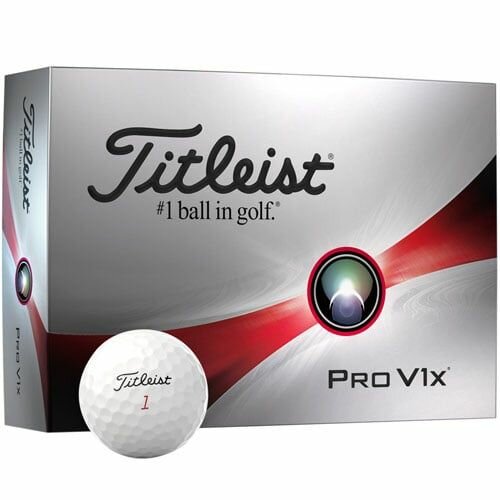 Мяч для гольфа Titleist Pro V1x, белый, #1 ball in golf - для гольфистов, гольф-мяч
