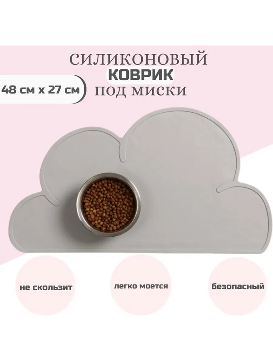 Уникальный силиконовый коврик для миски