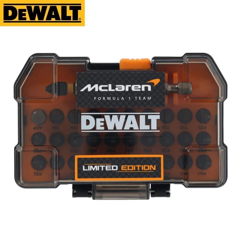 Набор отверточных бит DEWALT DT70901T-QZ из 32 предметов для McLaren F1 FLEXTORQ
