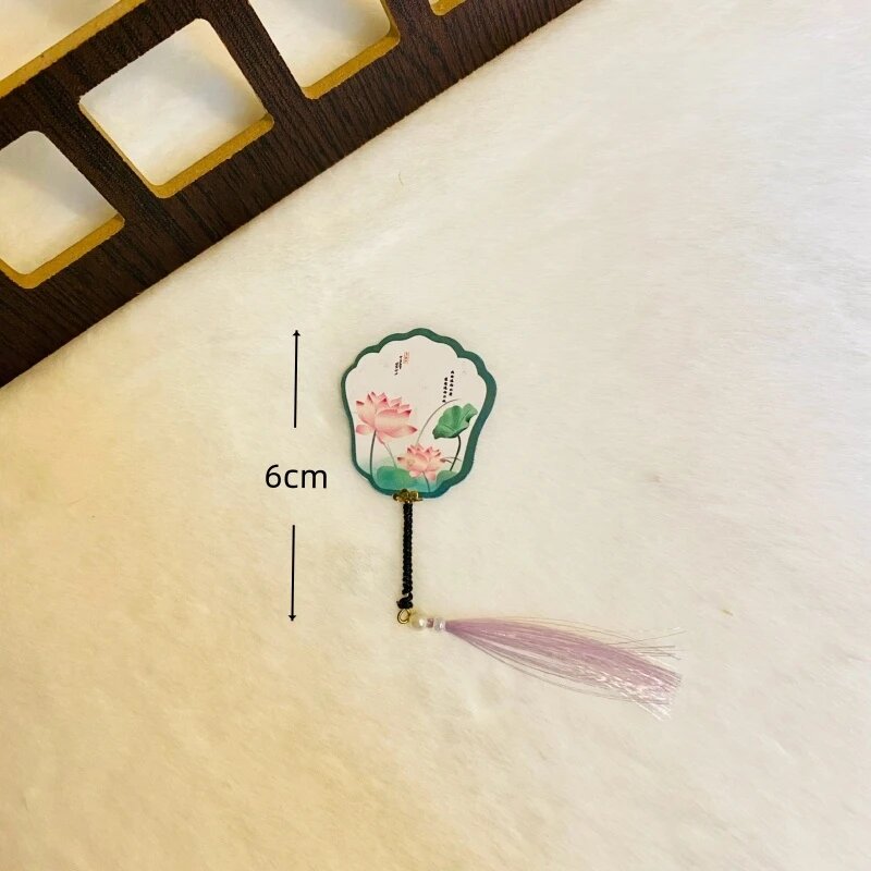 Веер кукольный HeHua-6cm для BJD Doll 1/6