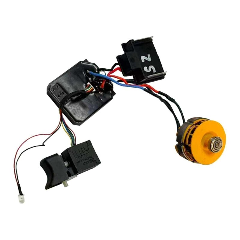 Запасная Часть Электроинструмента Бесщеточный Двигатель 21 В с 13 Зубьями В Сборе Переключение Для Электрической Дрели Простая Сборка