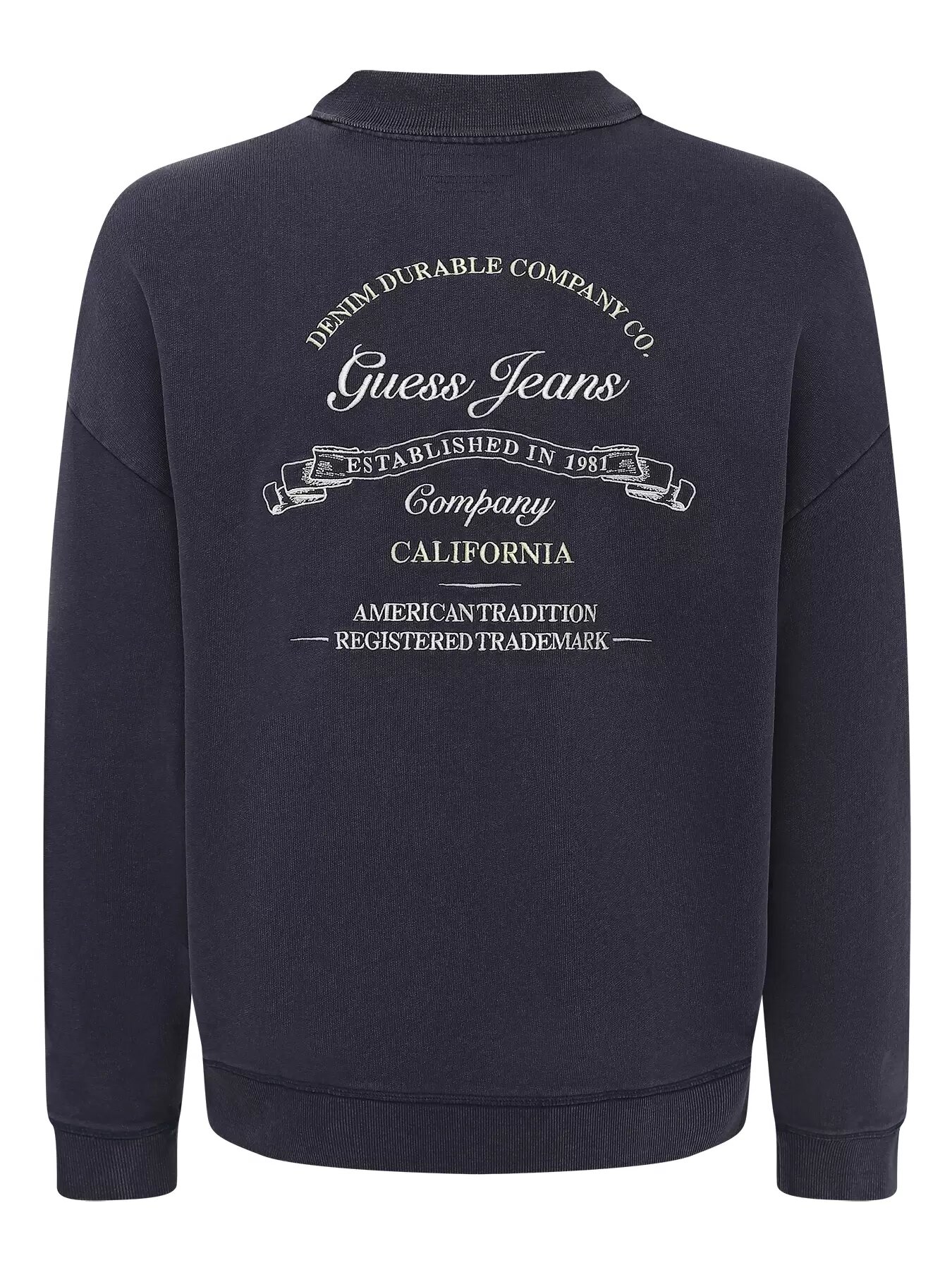 Джемпер GUESS JEANS, размер M, темно-синий — фото 1