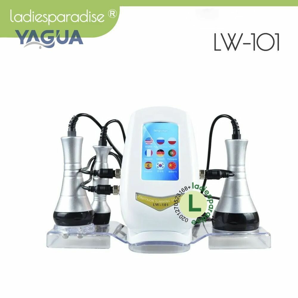 Ladiesparadise Косметологический аппарат Аппарат для коррекции фигуры Ким 8 3в1/Кавитон RF-лифтинг для лица и тела, LW-101