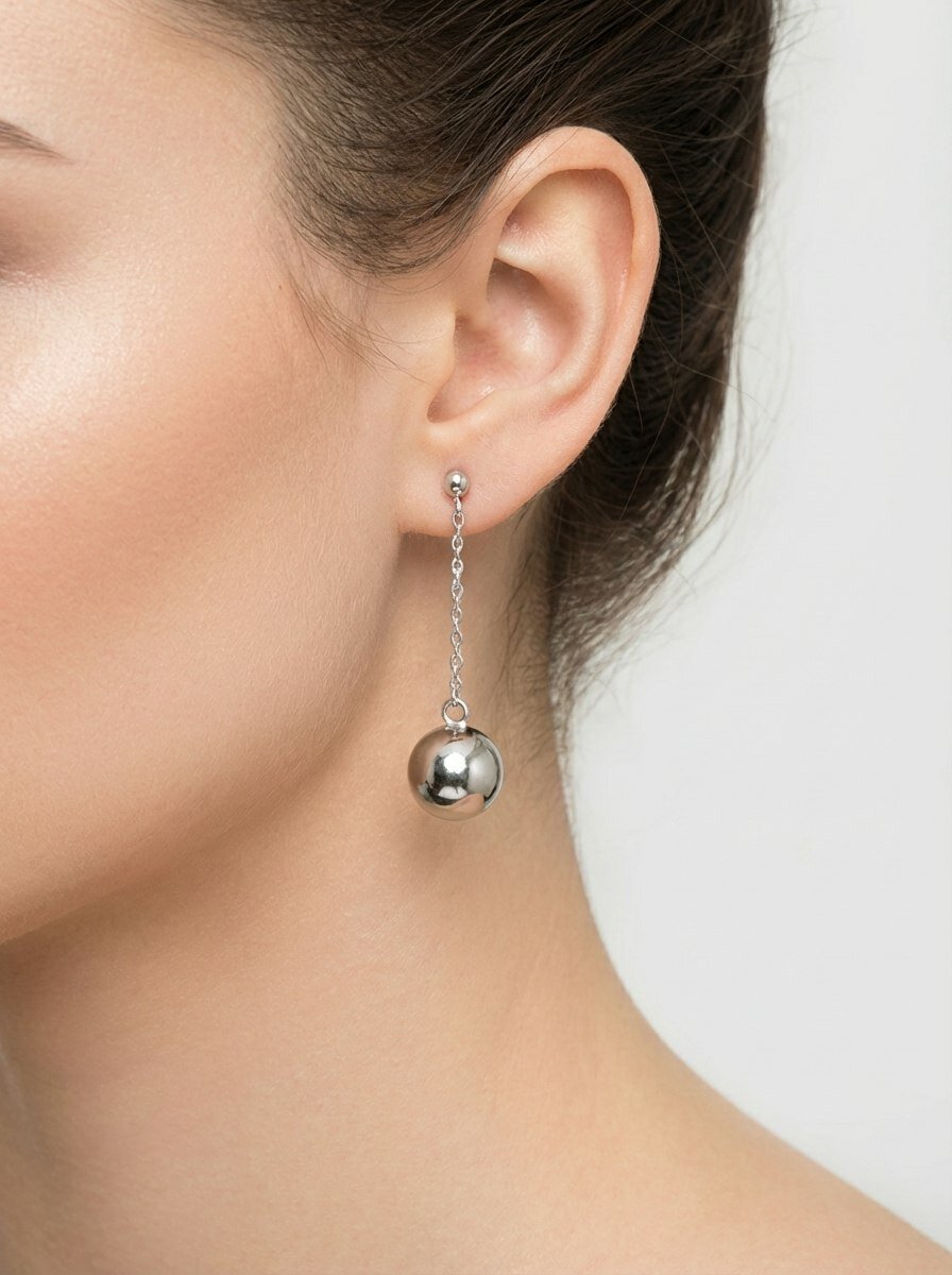 Серьги, серебро, 925 проба
