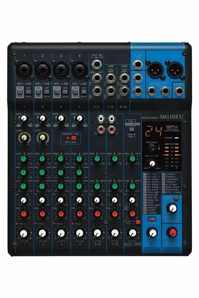 YAMAHA MG10XU USB микшерный пульт YAMAHA MG10XU