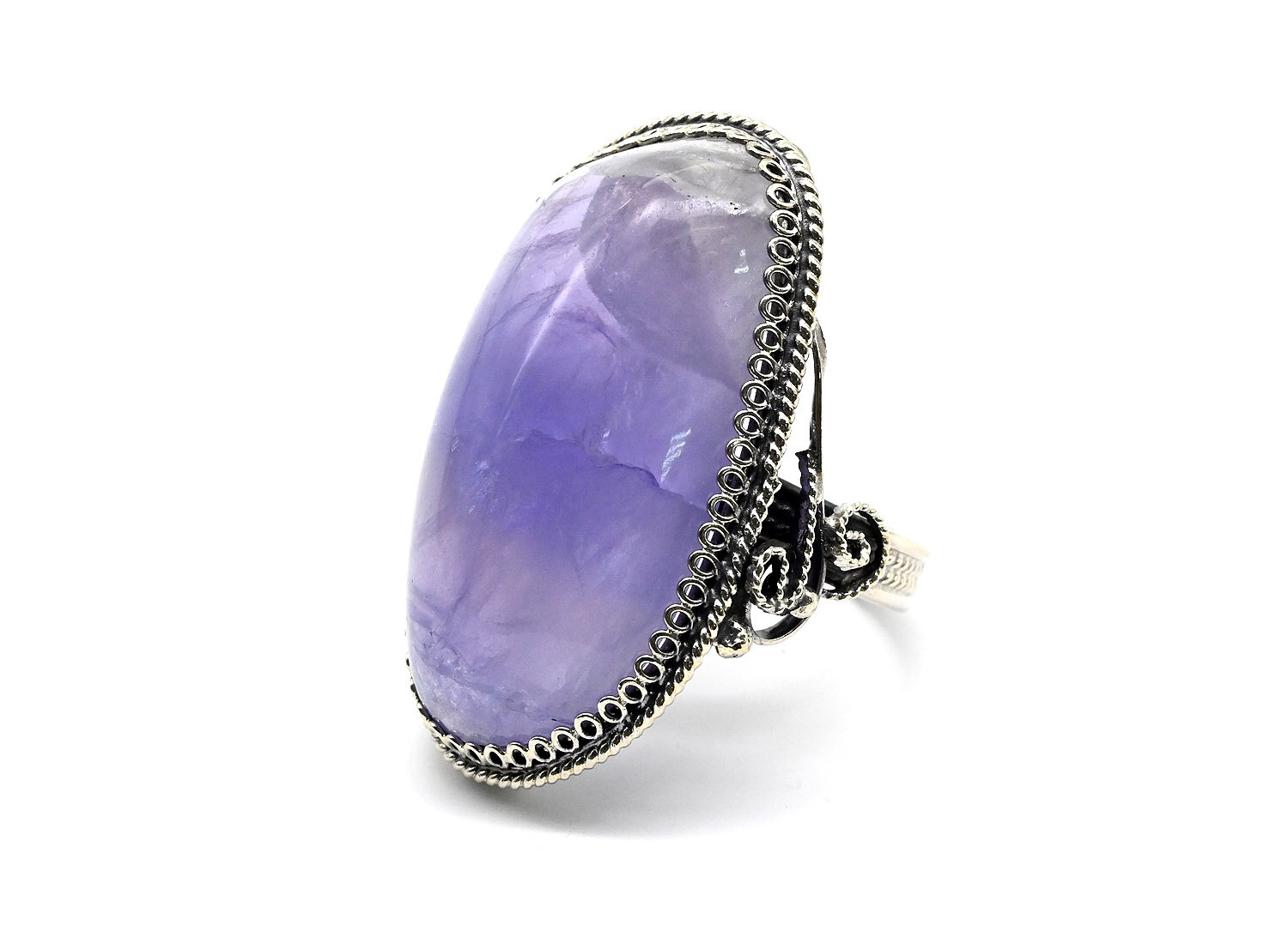 Кольцо, флюорит