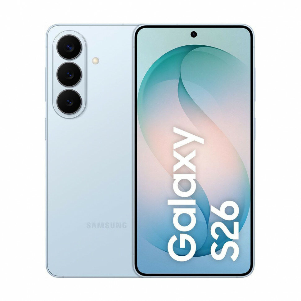 Смартфон Samsung Galaxy S26 256Gb Sky Blue (Небесно-голубой)