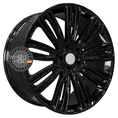 Диск автомобильный литой PDW 5312 21x9.5 5x120 et48 dia72.56 Gloss Black