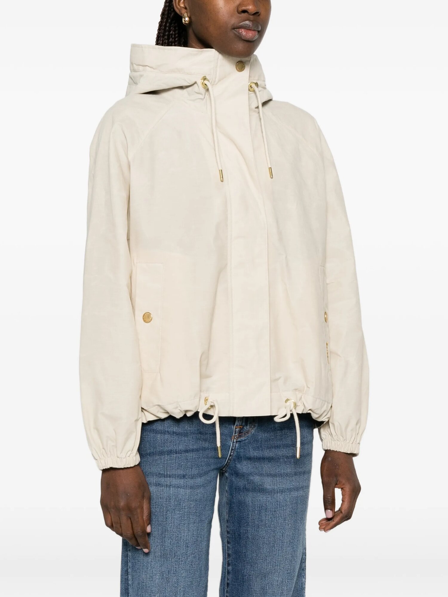 Куртка Barbour Zip-up hooded jacket, размер 12, разноцветный — фото 1