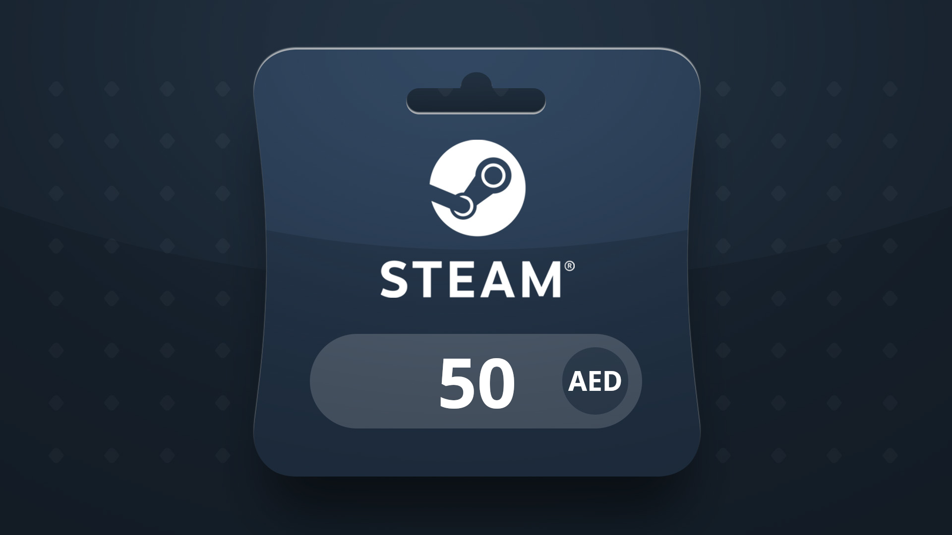 Steam Wallet AED 50 Подарочная карта • регион Весь мир • цифровой ключ