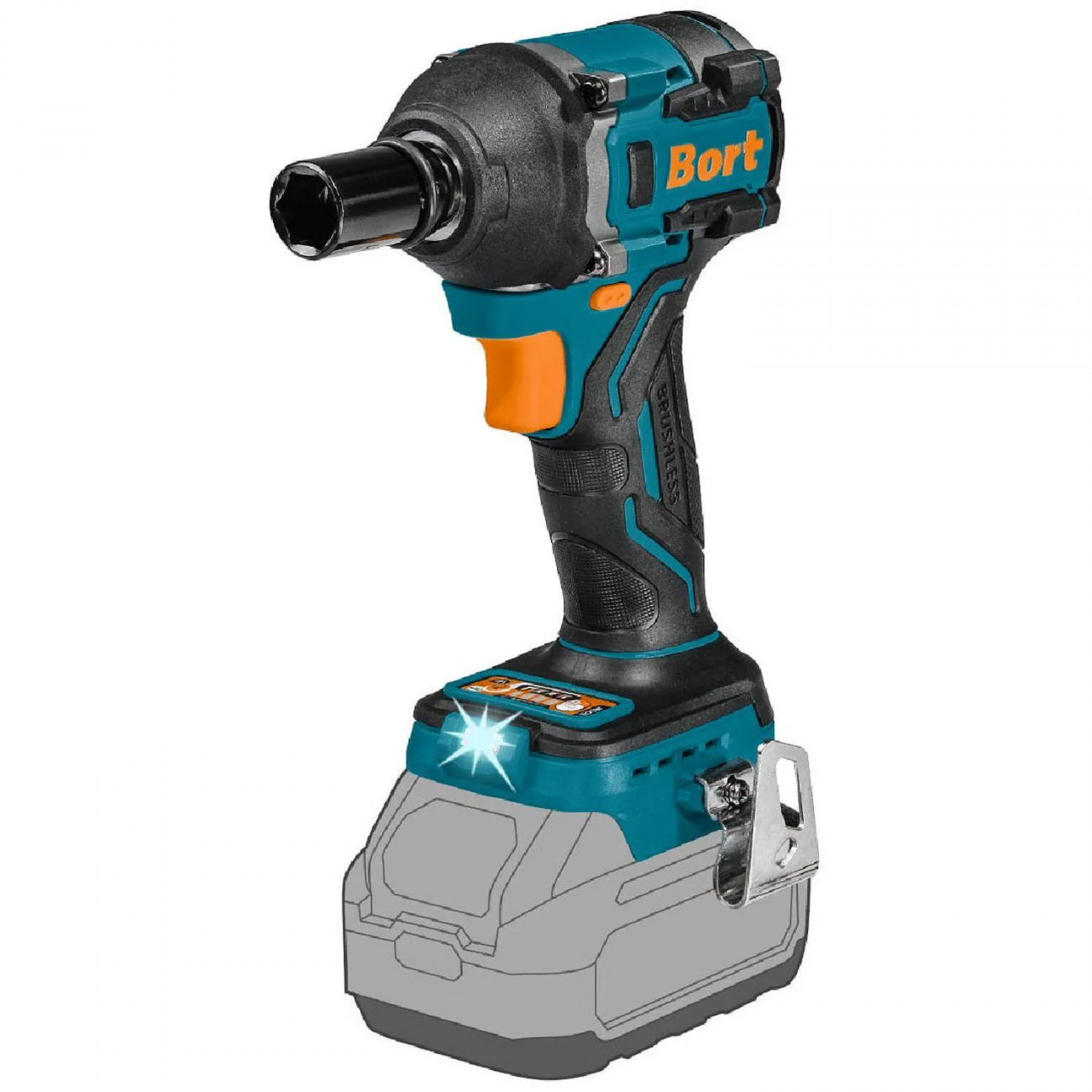 Гайковерт аккумуляторный BORT BSR-21U-S (без АКБ и ЗУ) 2316285 93418675