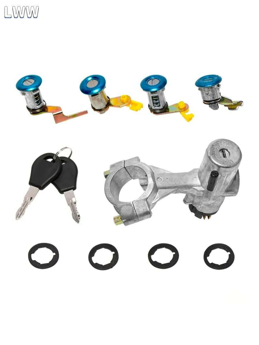 Замок зажигания комплект с 2 ключами для Nissan Patrol GQ Y60 1988-1998 99810-50A00 пусковой переключатель в сборе