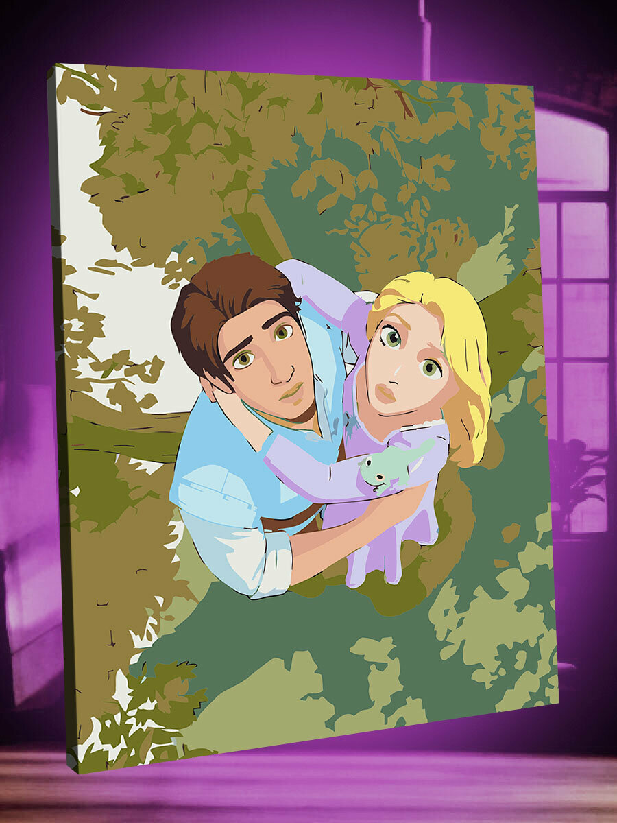 Картина по номерам Рапунцель