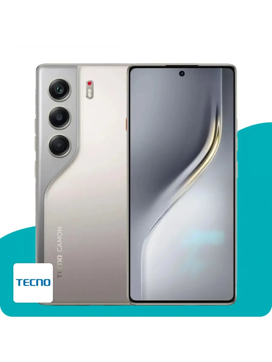 Tecno Camon 40 8/256Gb Titanium (RU) — фото 1