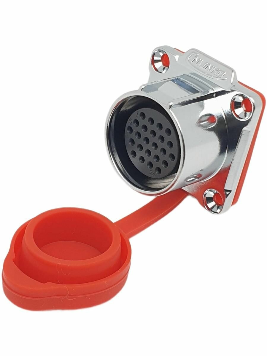 Разъем CNLINKO LP-24, 24-пиновый, 24pin, мама, IP67