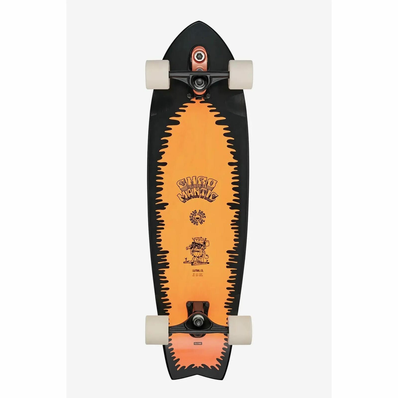 DECATHLON скейтборд Globe Chromantic, черный, 33' x 9.5' x 19' WB