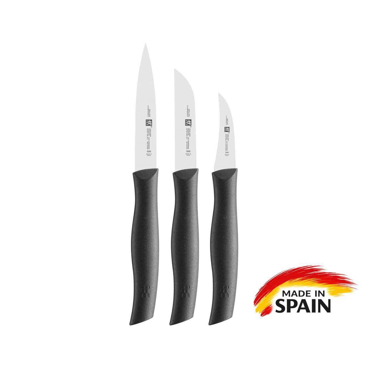Набор ножей Zwilling TWIN Grip Германия, оригинал, 3 предмета для чистки овощей и фруктов