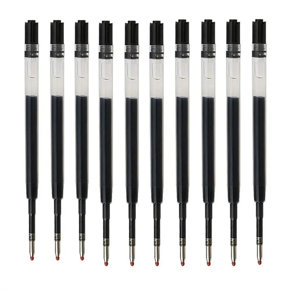 Запасные стержни для шариковой ручки G2, упаковка из 10 штук, черные