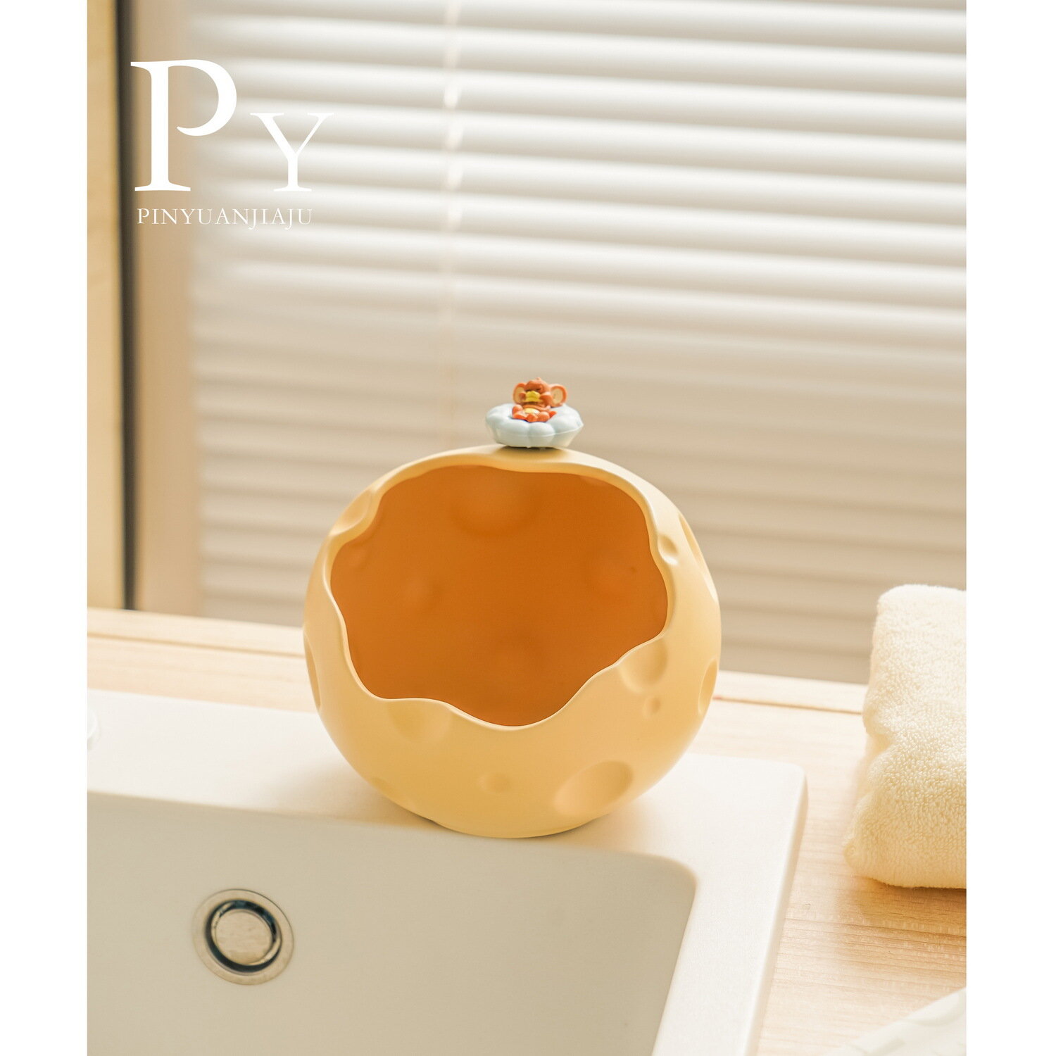 Керамический декоративный ящик для хранения ключей в кремовом стиле для прихожей, гостиной, тумбы под телевизор, украшения рабочего стола, небольшой ящик для хранения.