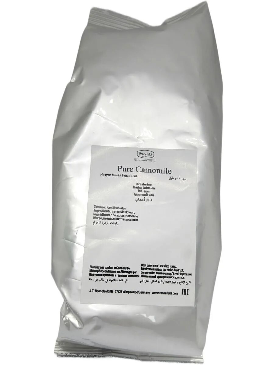 Чай крупнолистовой Ronnefeldt Loose Tea Pure Camomile (Натуральная ромашка), Арт.19670, 100гр