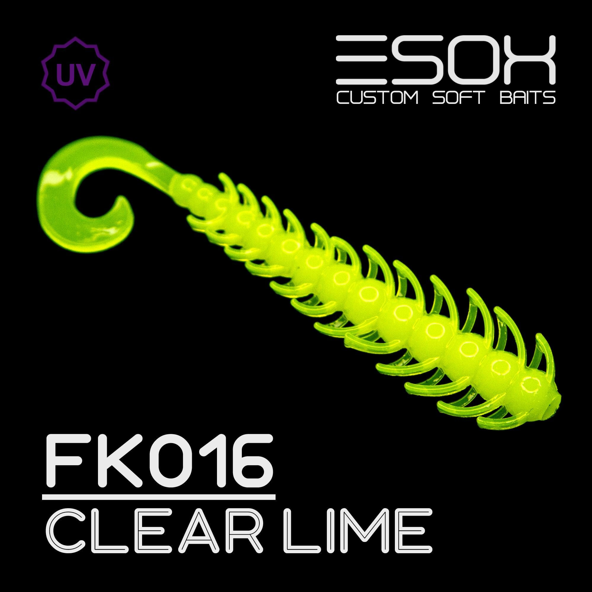 ESOX Twigsy 2.5" (63мм) 8шт /Мягкая приманка для рыбалки