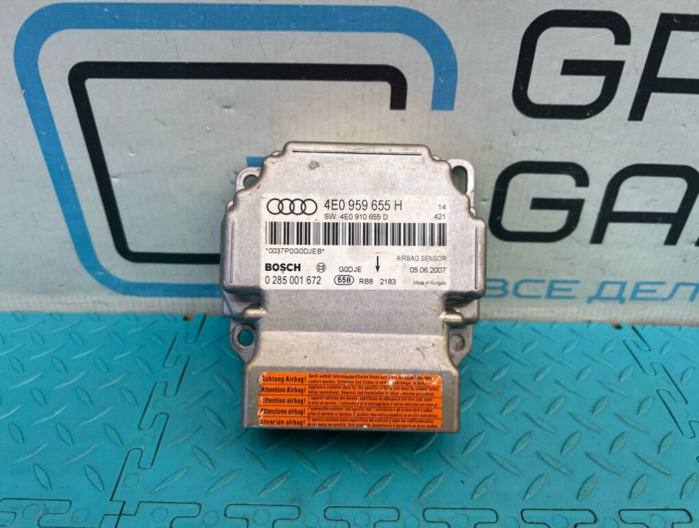Блок Air Bag Audi S8 2007 D3 BSM 5.2 OEM 4E0959655H