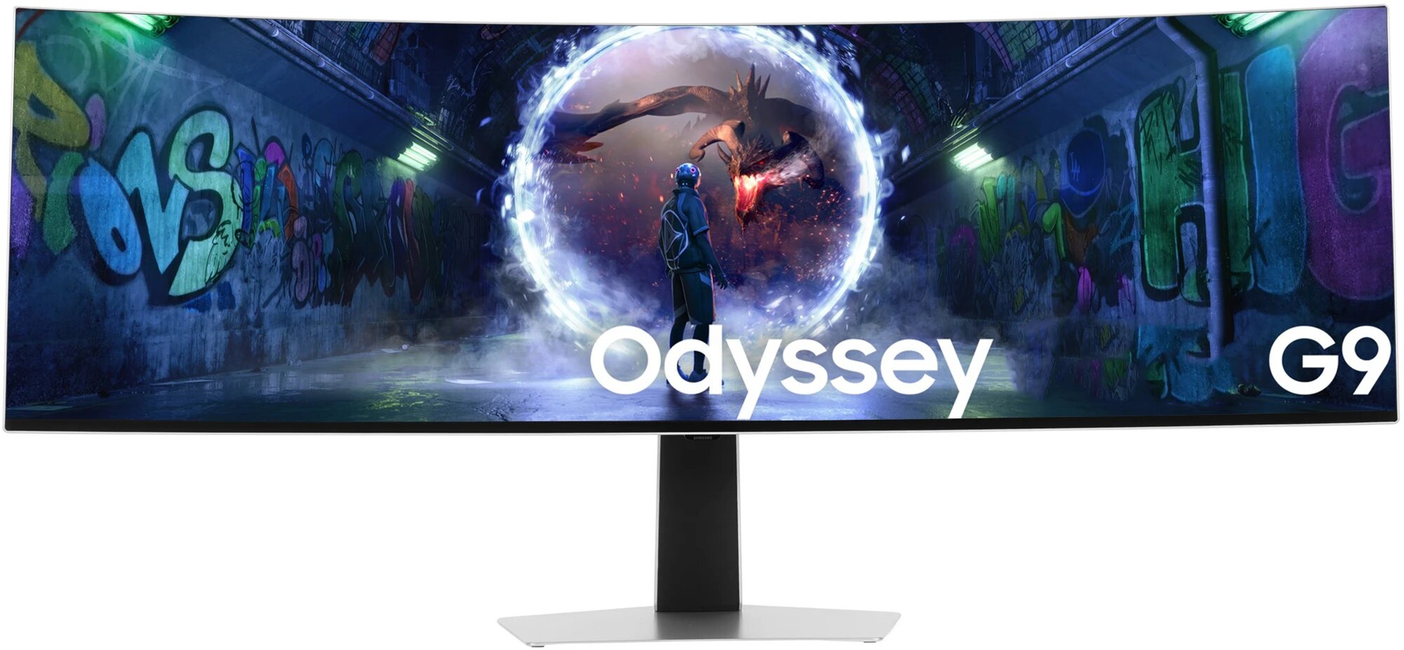 Монитор Samsung Odyssey OLED G9 G93SD S49DG932SI серебристый