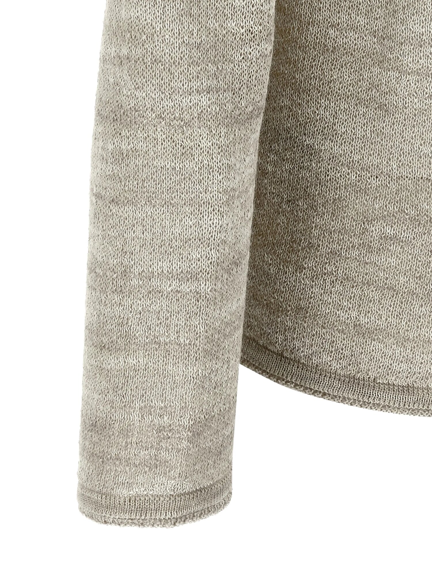 Свитер Roberto Collina Mouliné knit sweater, размер 52, , grey — фото 1