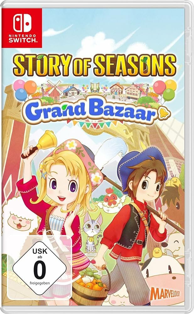 Story Of Seasons: Grand Bazaar (английская версия) Nintendo Switch