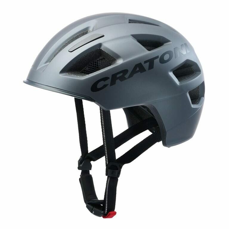 DECATHLON шлем защитный CRATONI C-Pure midnight matt, серый, 54-58 см