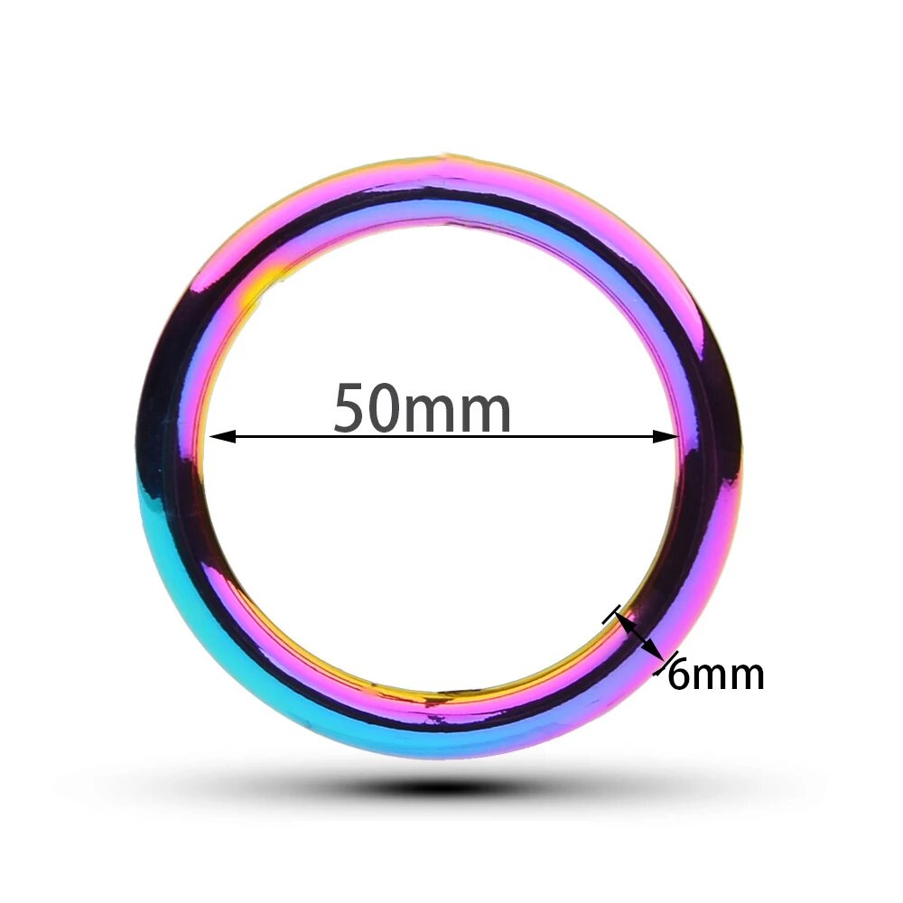 Радужное кольцо для пениса 50mm