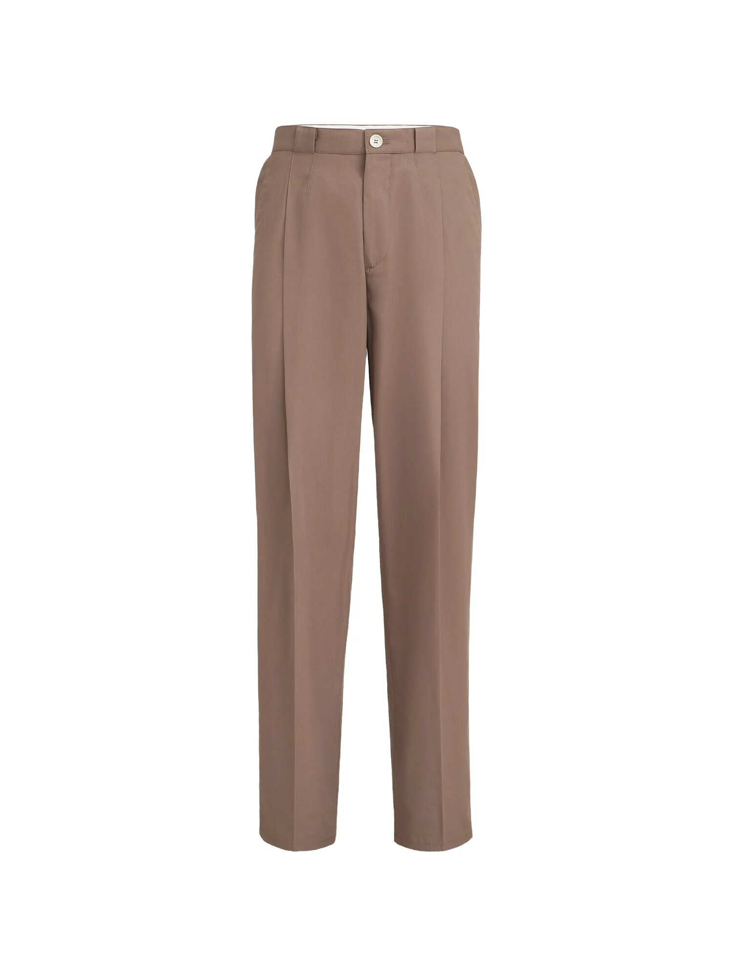 Брюки Cotton crêpe batavia trousers with pleat