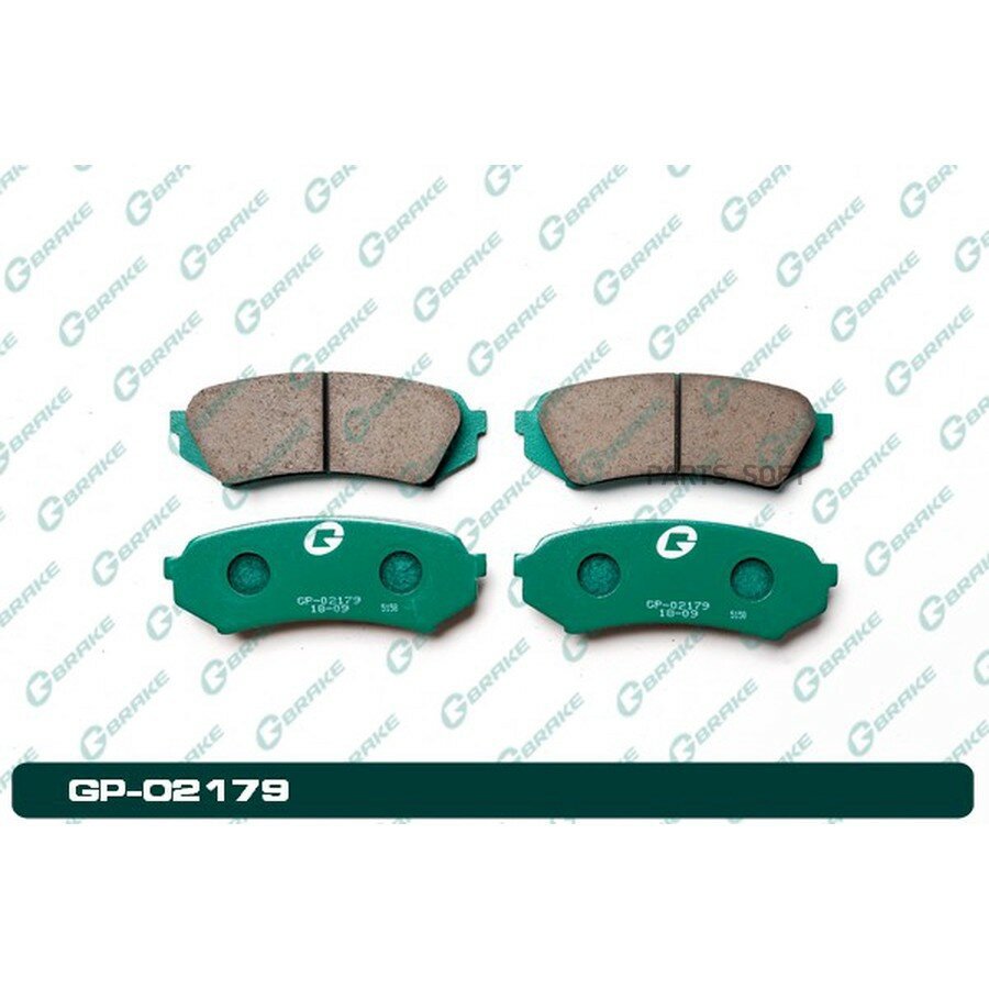 GP02179 G-BRAKE Колодки тормозные задние G-BRAKE GP02179 | цена за 1 шт