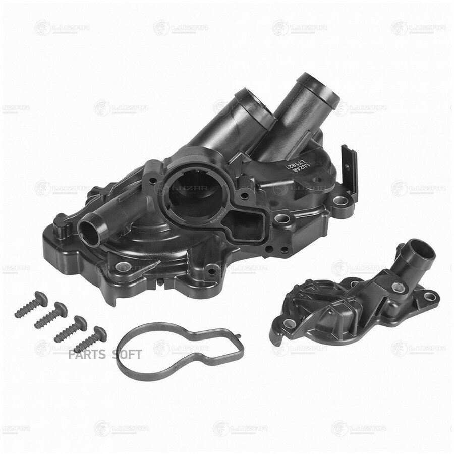 Корпус термостата VW Polo Sedan (15-)/Skoda Octavia A7 (13-) LUZAR LT 1821 | цена за 1 шт