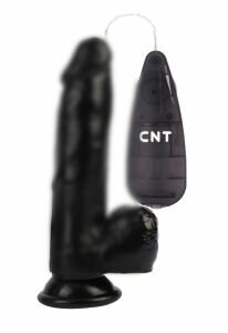 Вибратор CNT 7.4' Stud Realistic Dildo Black