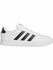 Кеды adidas BREAKNET 2.0, полнота F, размер 10 UK, белый/черный