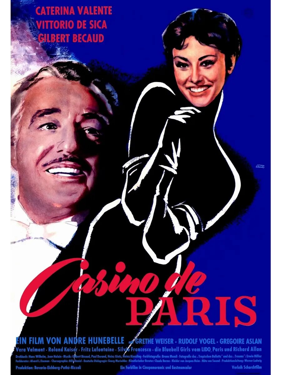 Кабаре Казино де Пари (1957) (DVD-R), Русский язык.