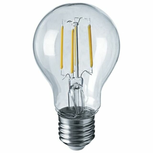 Лампа филаментная NAVIGATOR, 10 Вт, Е27, LED, 4000 К, Е27, 1200 Лм, груша