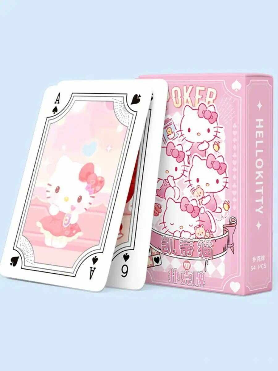 Карты игральные Hello Kitty Куроми Cinnamoroll аниме для настольных игр