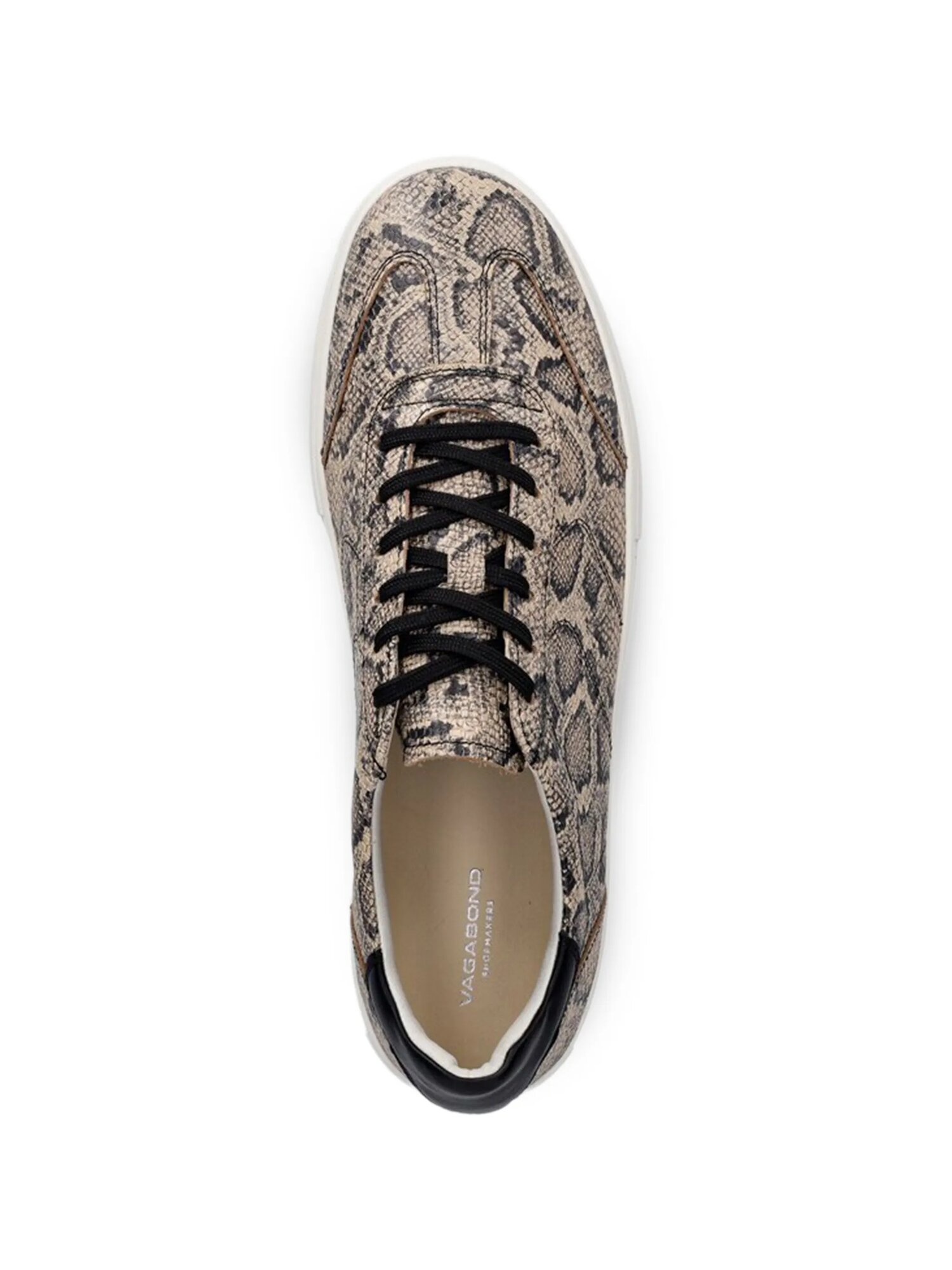 Кроссовки VAGABOND Snakeskin panelled sneakers, размер 41 — фото 1