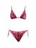 Купальник Pin Up Stars Floral-print bikini, размер 44, pink