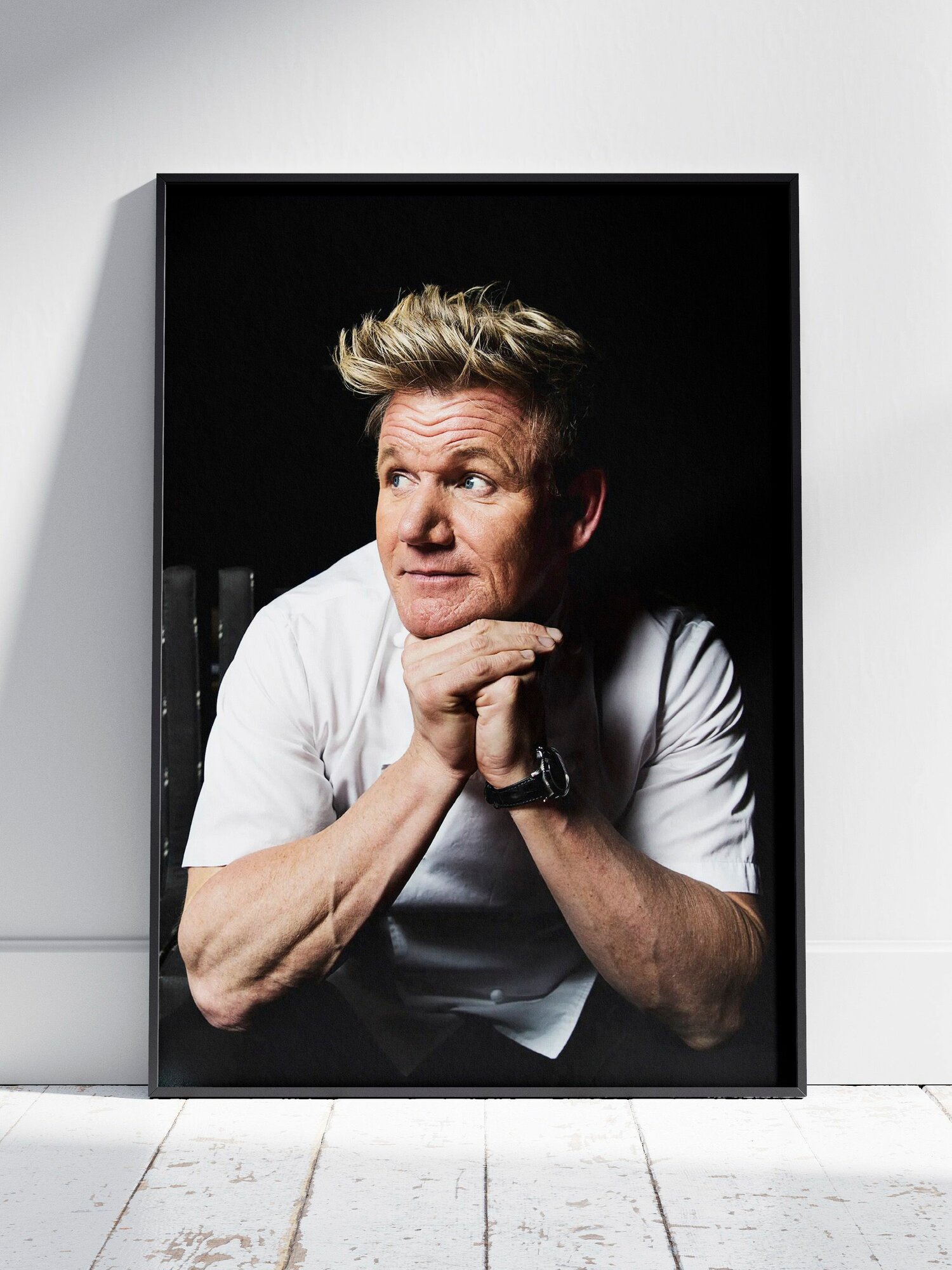 Плакат на стену для интерьера Гордон Рамзи (Gordon Ramsay 18) - Постер по медиа и интернет звезде формата A4 (21x30 см)