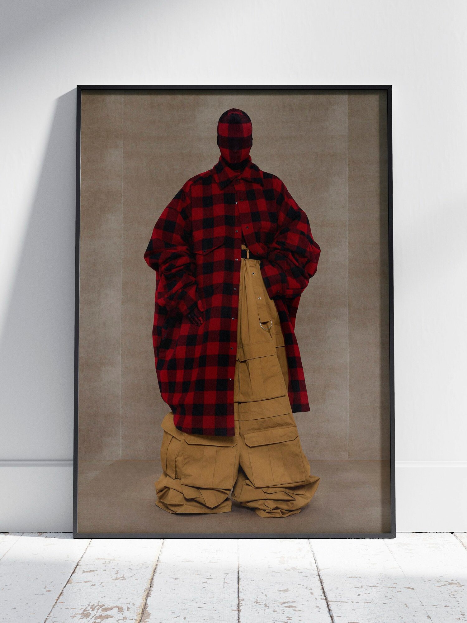 Плакат на стену для интерьера Ветмо (Vetements 10) - Постер по модели, бренду и моде формата A4 (21x30 см)