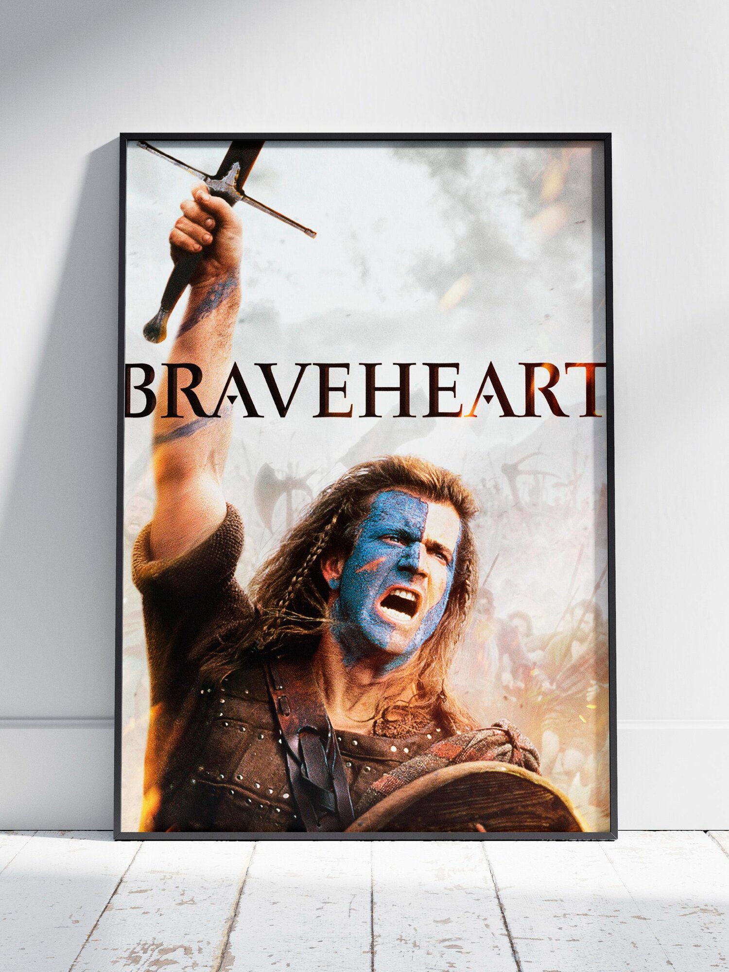 Плакат на стену для интерьера Мэл Гибсон (Mel Gibson 6) - Постер по актеру фильма, кино, сериала формата A4 (21x30 см)