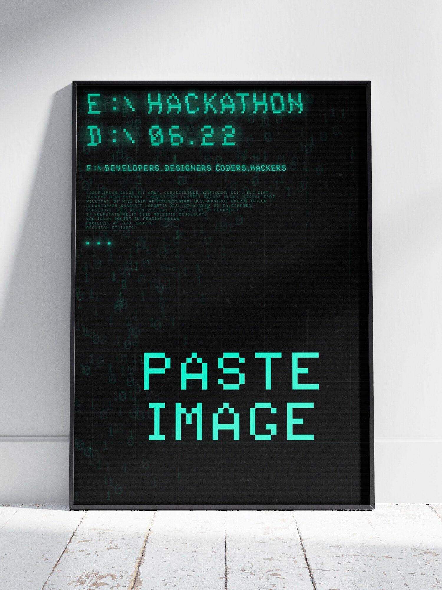Плакат на стену для интерьера Профессии (Программист 5) - Постер по карьере формата A4 (21x30 см)