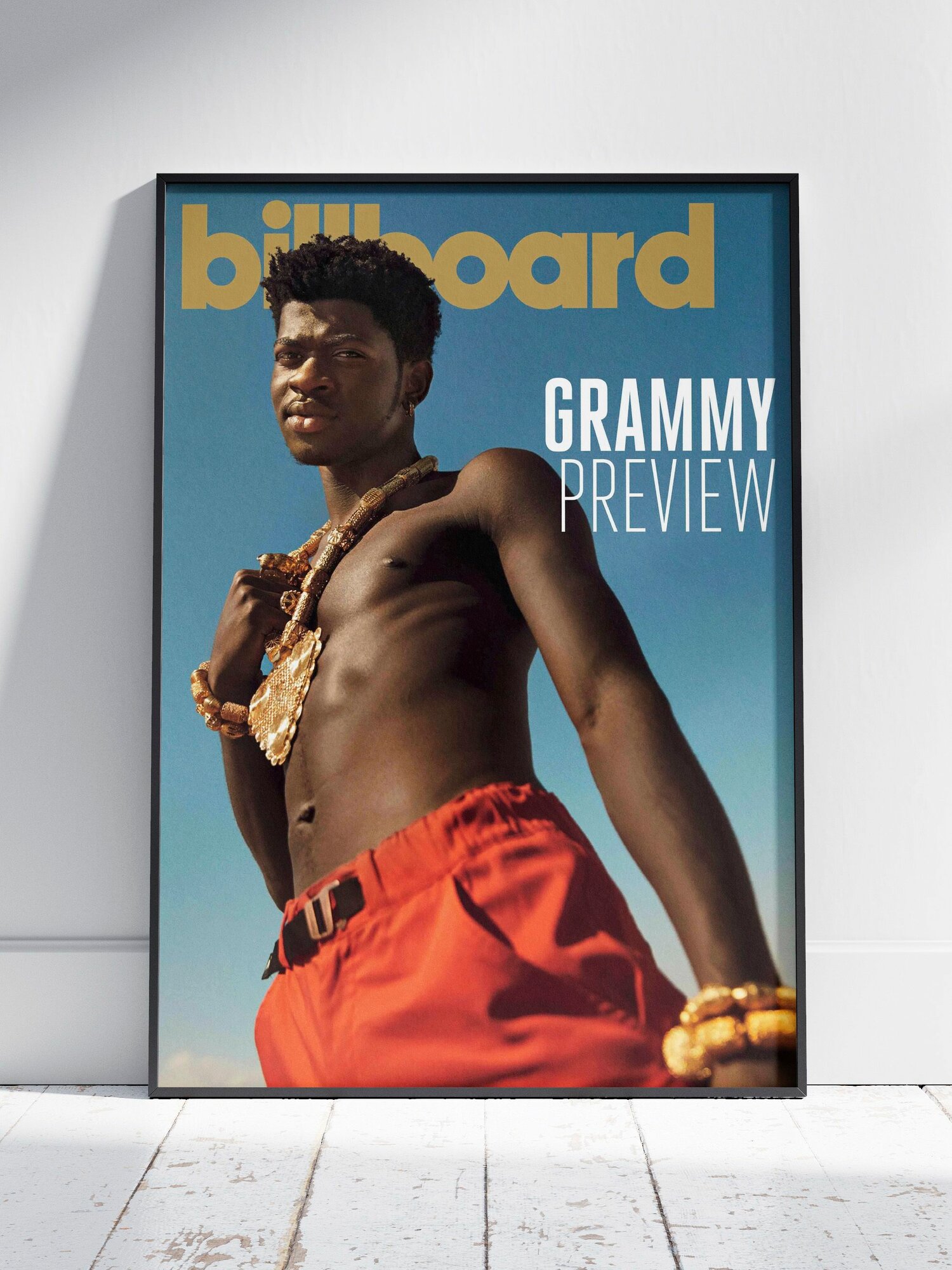 Плакат на стену для интерьера Лил Нас Икс (Lil Nas X 11) - Постер по музыке и артисту формата A4 (21x30 см)